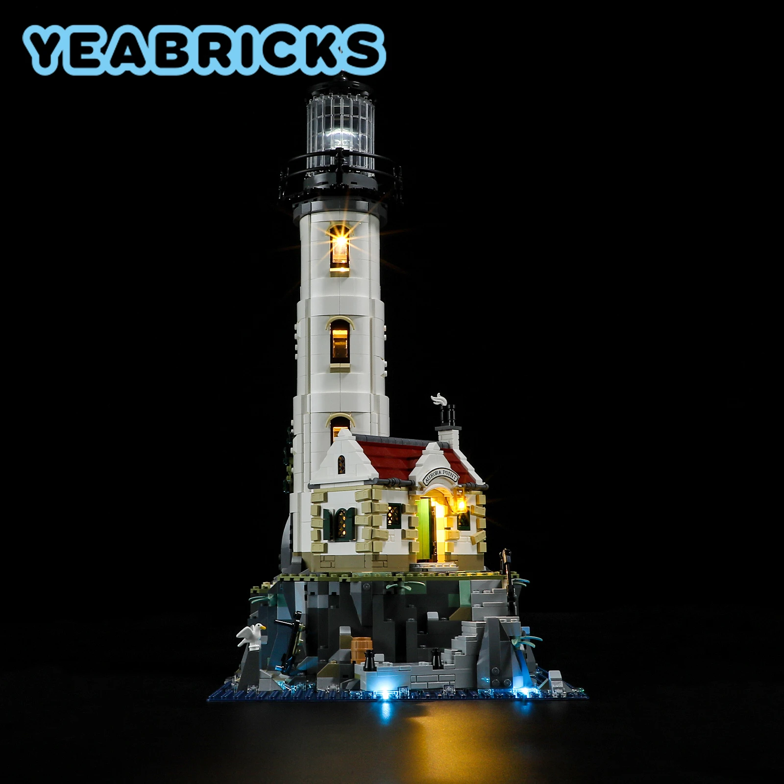 YEABRICKS LED Light Kit for 21335 Lighthouse Building Blocks Set (NOT ...