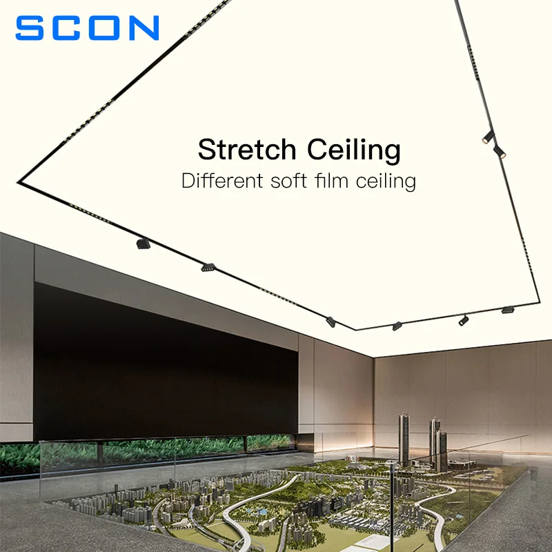 SCON-Creative-Stretch-Ceiling-Magnetic-Track-Lights-Aluminum-Recessed ...