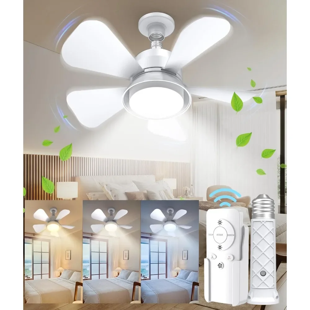 Ceiling-Fan-Light-Ceilings-Fans-with-Lights-and-Remote-Dimmable-LED ...