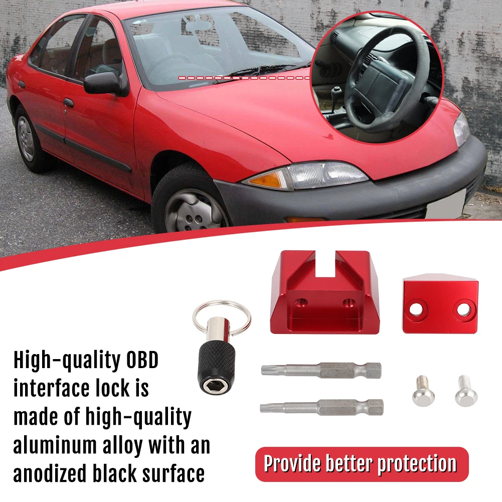 OBD II OBD2 PORT LOCK Security Anti-theft Tool Kit Block Access to OBD ...