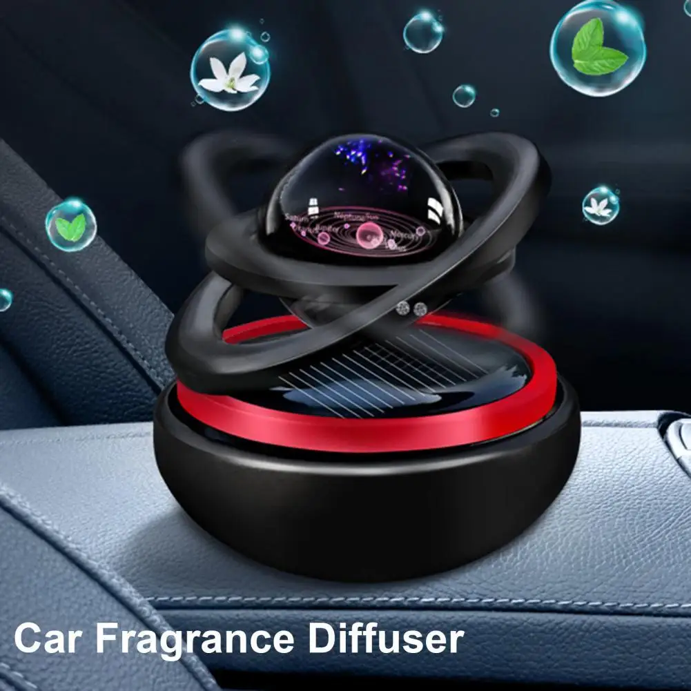 Car Aromatherapy Multi purpose Long lasting Decorative Solar Rotating ...