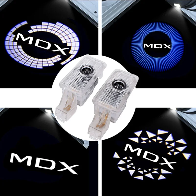 2Pcs-Car-LED-Door-Welcome-Logo-Lights-for-Acura-MDX-2007-2019-2010-2013 ...