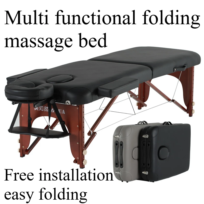 foldable massage bed household portable massage treatment chair ...
