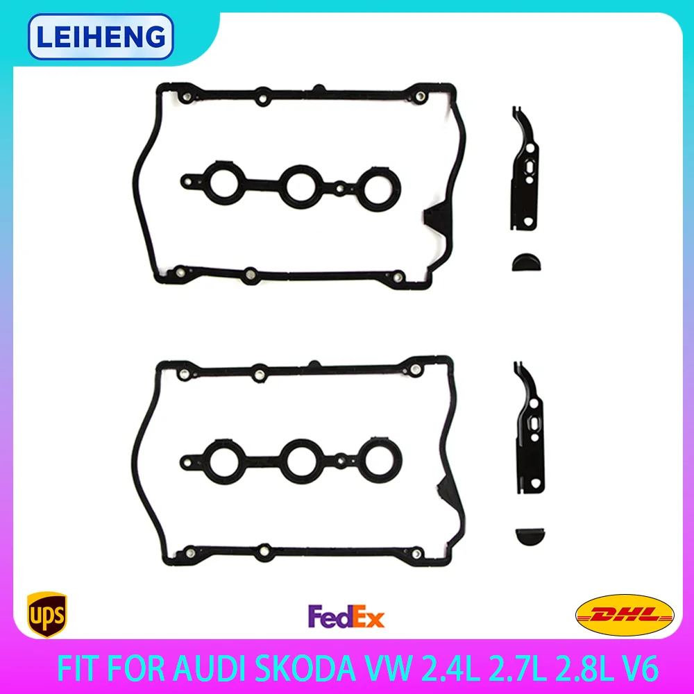 ENGINE Valve cover gasket set For 2.4L 2.7L 2.8L AUDI Volkswagen A4 A6 ...