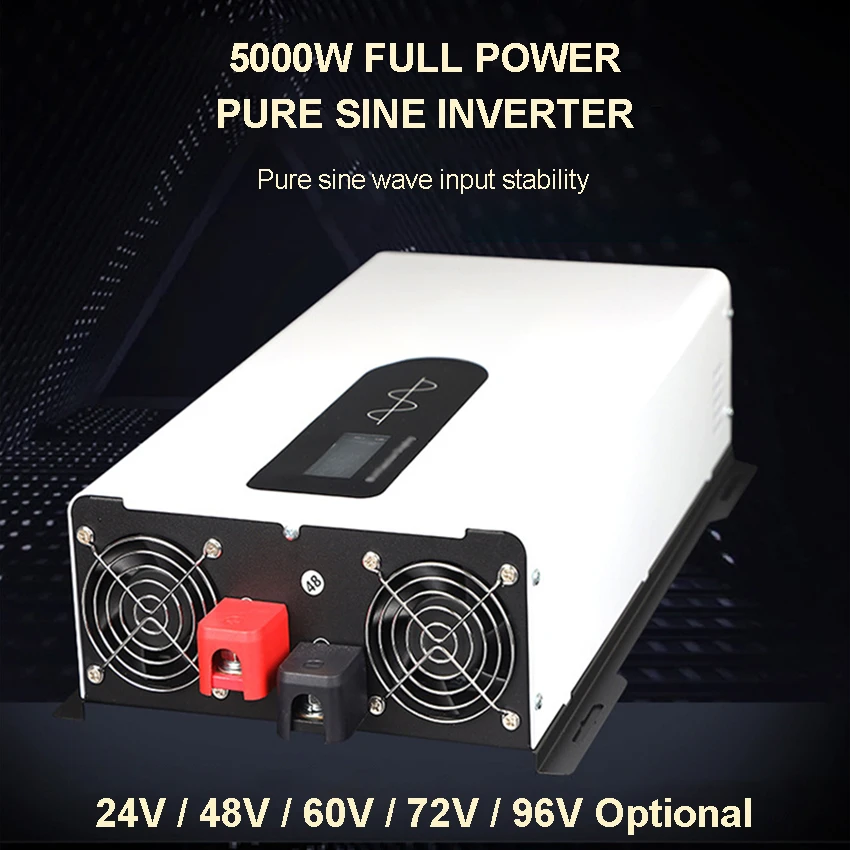Pure Sine Wave Inverter 3300W 5000W Solar Inverter Portable Power Bank ...
