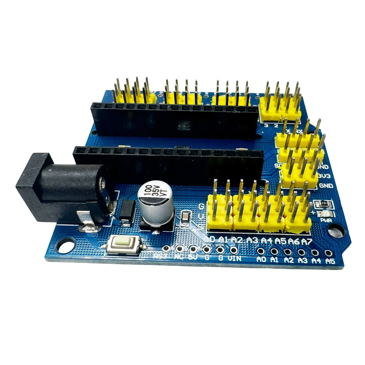 Generic Arduino Nano/uno R3 Expansion Board 14 I/o 8 Analog Pins Nano 3 ...