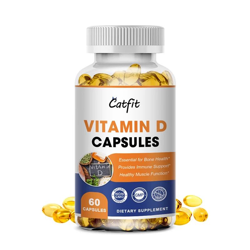 Catfit-Vitamin-D-Capsule-Anti-chondrosis-Dopamine-secretion-Bone-health ...