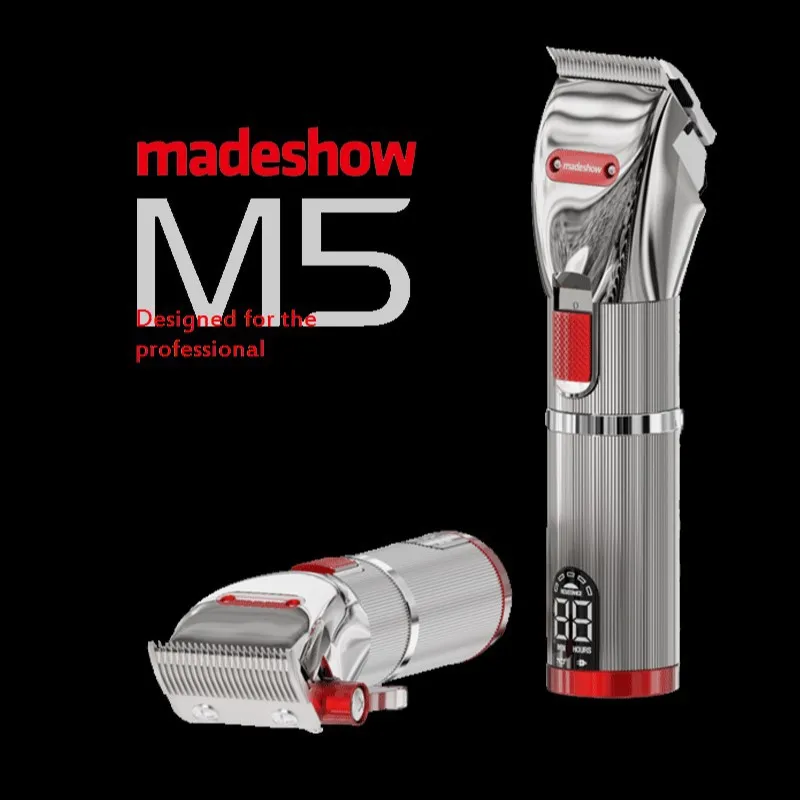 Professional Cordless Hair Clipper, Madeshow M5 M6, Men's Barber Beard ...