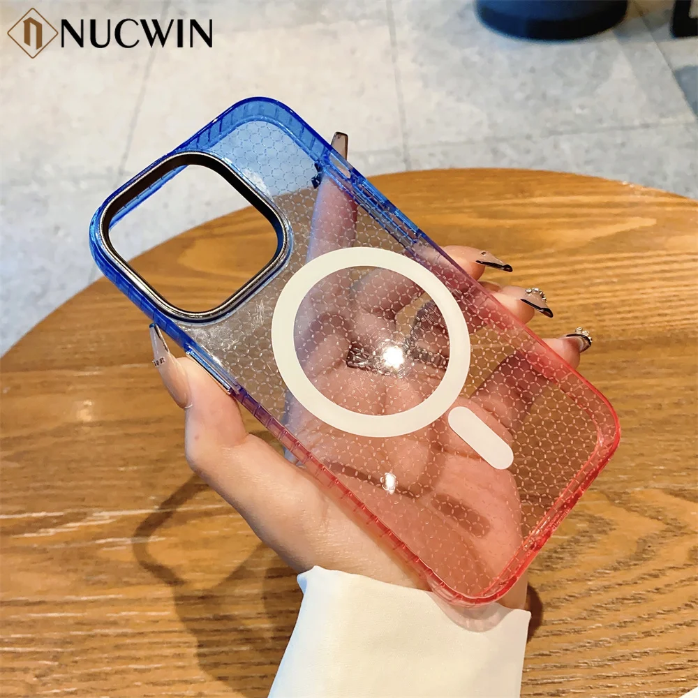 Luxury-Gradient-Colorful-For-Magsafe-Case-for-iPhone-14-Pro-Max-Plus-13 ...