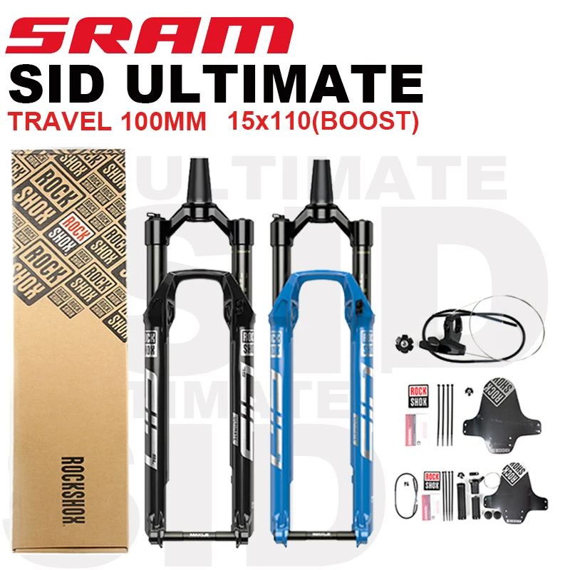 SRAM SID ROCKSHOX ULTIMATE RLC 29 Wheel Debon Air 1.5T Tapered Boost ...