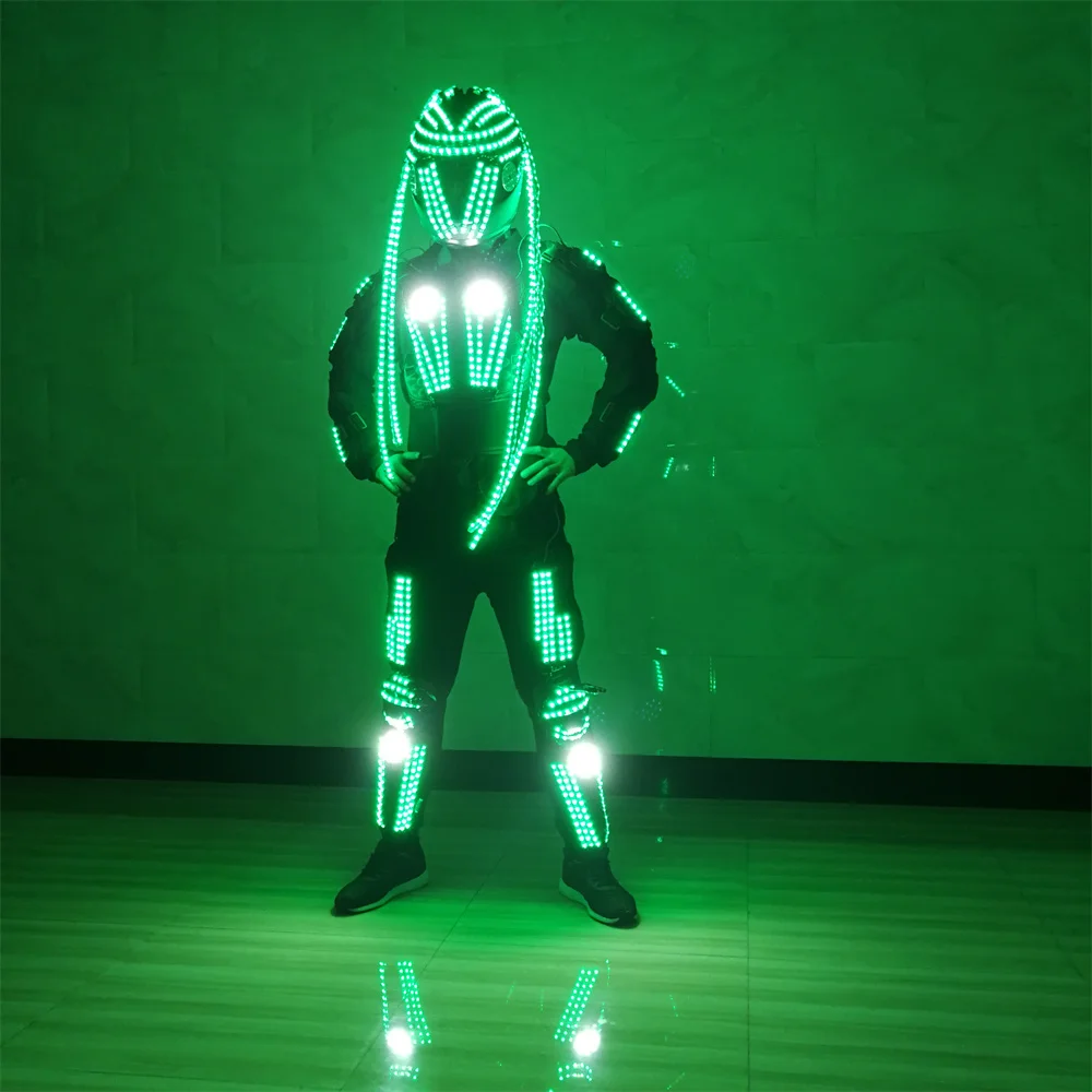 Magicool trajes de Robot con Control remoto RGB, Led intermitente ...
