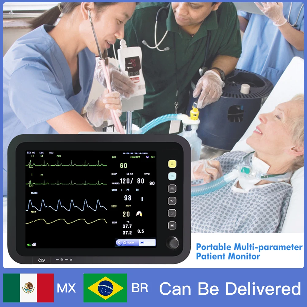 RESOXY Monitor de pacientes médicos, equipo cardíaco, Monitor de signos ...