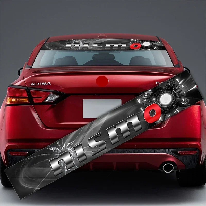 Car Front Windshield Waterproof Sticker for Nissan XTrail Qashqai Tiida ...