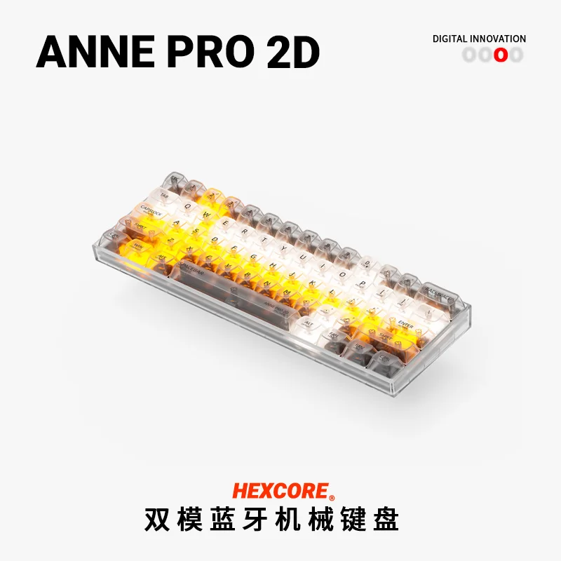 HEXCORE-ANNE-PRO-2D-Annie-Bluetooth-Mechanical-Keyboard-RGB-Backlit-60 ...