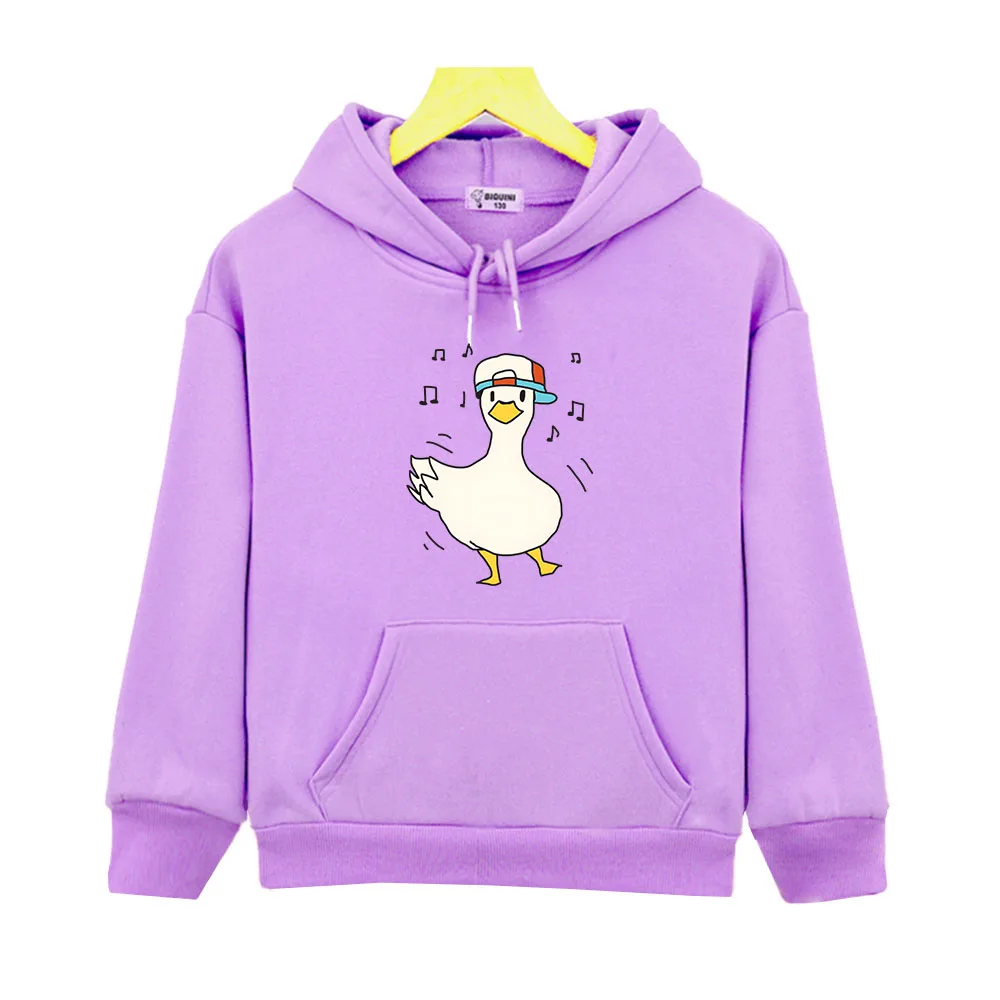 Shuba dança pato meme engraçado hoodie bonito pato vestindo chapéu ...
