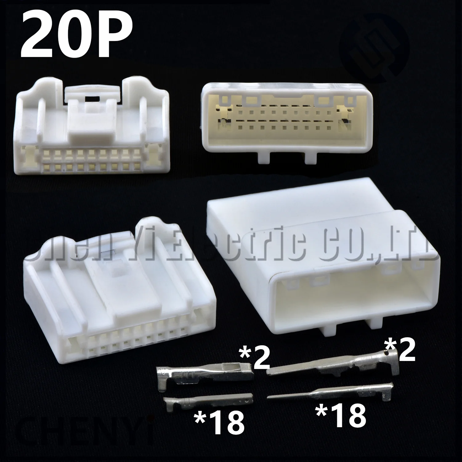 20 Pin Automotive connector CD DVD Player Multimedia audio Navigation ...