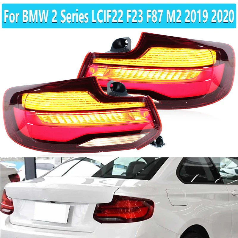 Car Tail Light Assembly For BMW 2 Series LCI F22 F23 F87 M2 2019 2020 ...