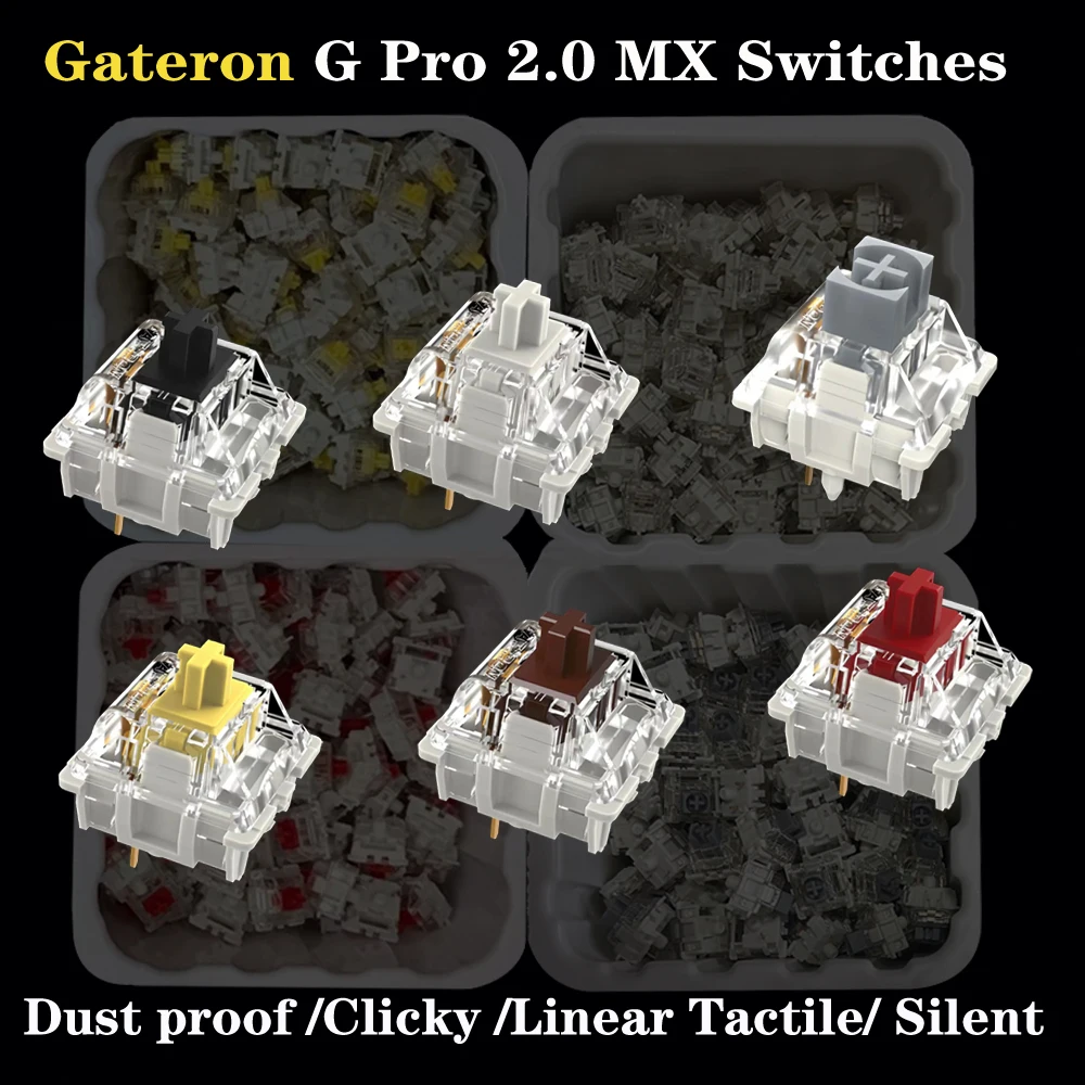 Wholesale Gateron Yellow Pro2.0 V2 Switches Mechanical Keyboard 3Pin ...