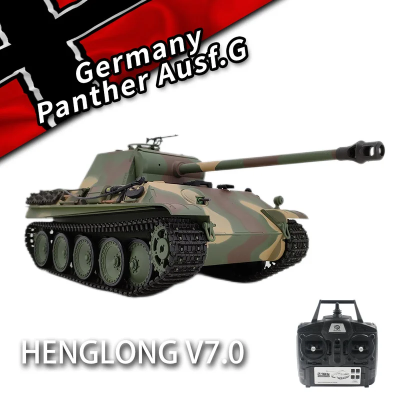 Henglong 3879-1 Simulation German Leopard G Heavy Large Simulation ...