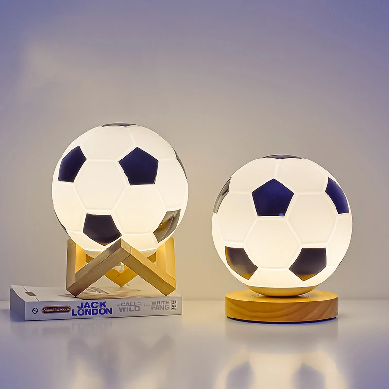 LED-Football-Lamp-Soccer-Desk-Light-Dimmable-Triclored-or-RGB-USB ...