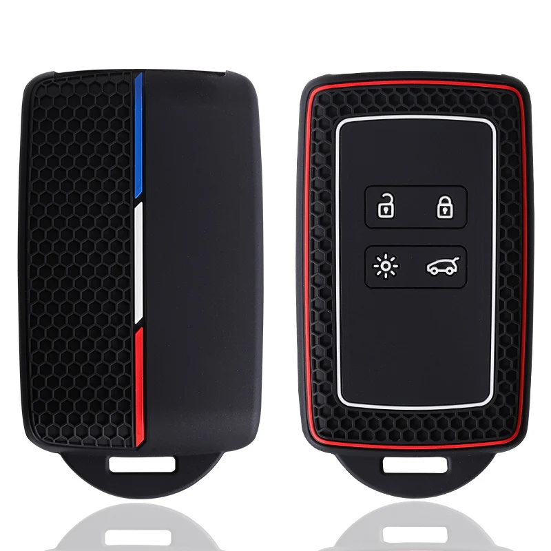 Silicone Key Case Cover For Renault Austral Captur Arkana Koleos Zoe ...