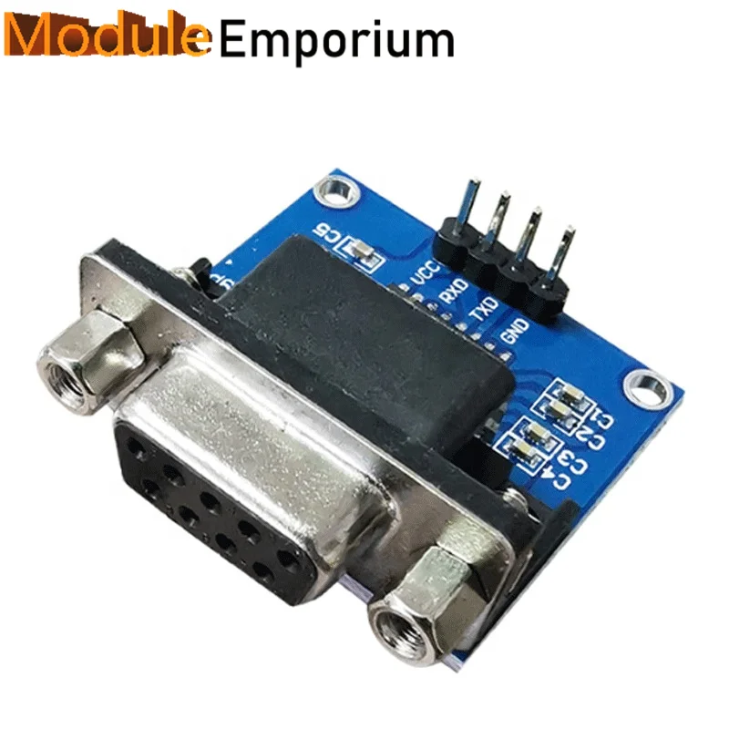 RS232-to-TTL-female-serial-port-to-TTL-flashing-board-MAX3232-chip-programming-single-chip ...