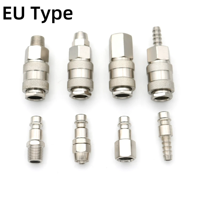 EU-Type-Pneumatic-Fitting-For-Air-Compressor-European-Standard-Quick ...