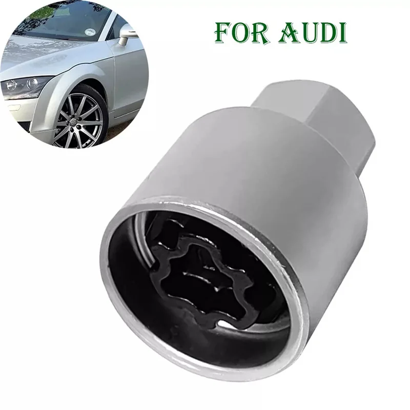 For Audi Security Master Locking Wheel Nut Key 806 / F Socket A6 A3 A4 ...