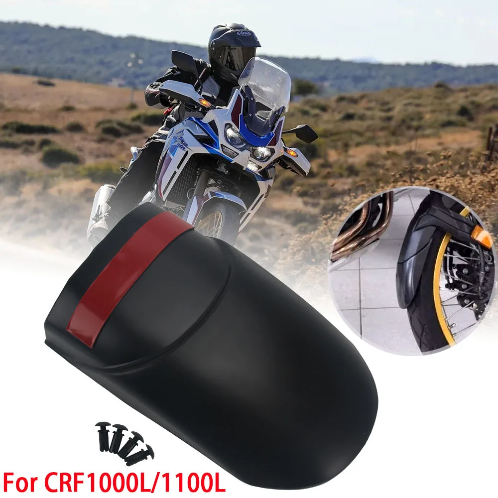 Motorcycle Front Fender Mudguard Splash Guard Extension Extender Cover ...