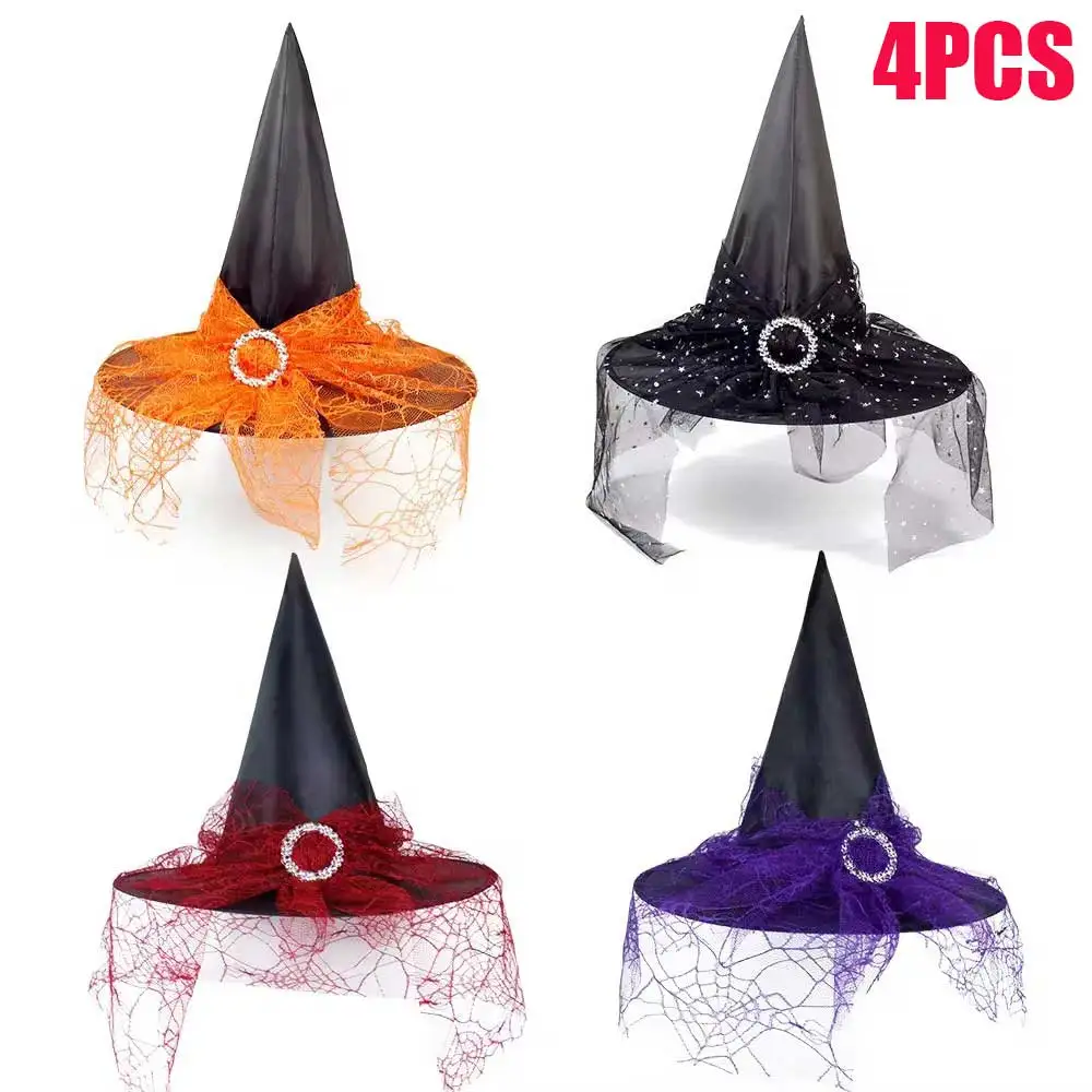 Sombrero-de-bruja-de-poli-ster-para-Halloween-accesorios-de-decoraci-n ...