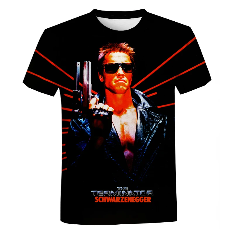 New-Summer-2022-Fashion-3D-The-Terminator-Printed-Men-T-shirt-Boys ...