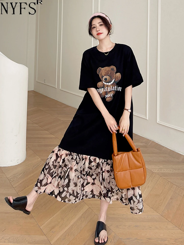 NYFS-2024-Summer-New-Korea-Dresses-For-Women-Vestidos-Robe-Elbise-Loose ...