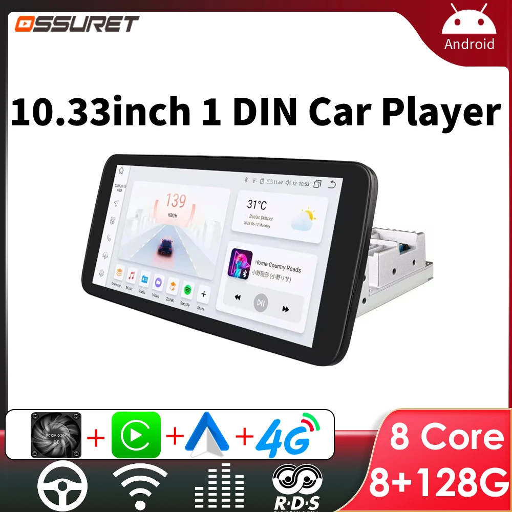 Reproductor-Multimedia-Universal-para-coche-Radio-con-Android-1-din ...