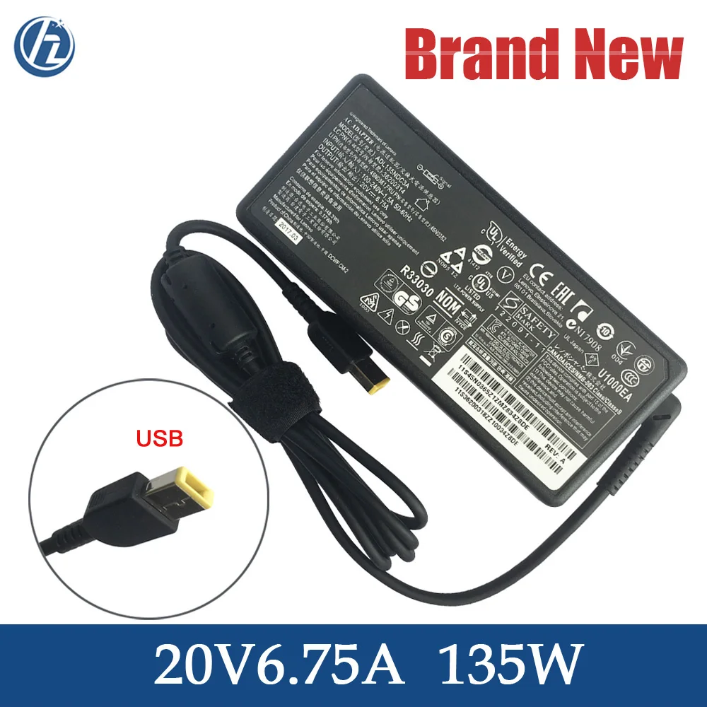 Original-135W-20V-6-75A-ADL135NLC2A-For-LENOVO-45N0367-45N0556-Laptop ...