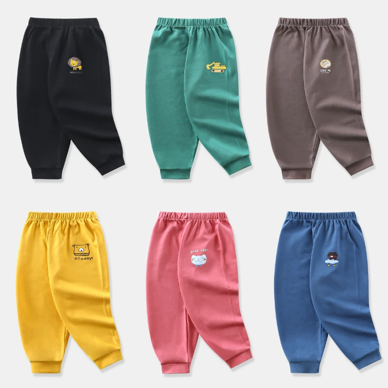 New-Trend-Casual-Baby-Kids-Boys-Girls-Long-Trousers-Cotton-Autumn-Sport ...