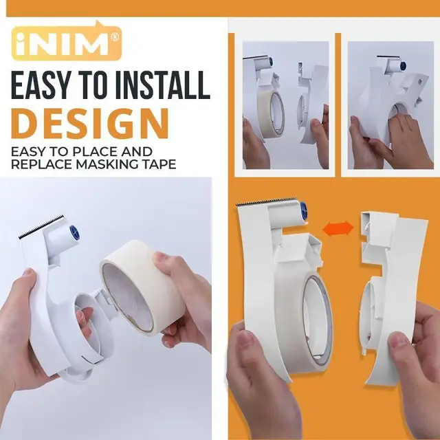 Easy Seam Tape Sticker Machine Masking Tape Applicator Tape Machine for ...