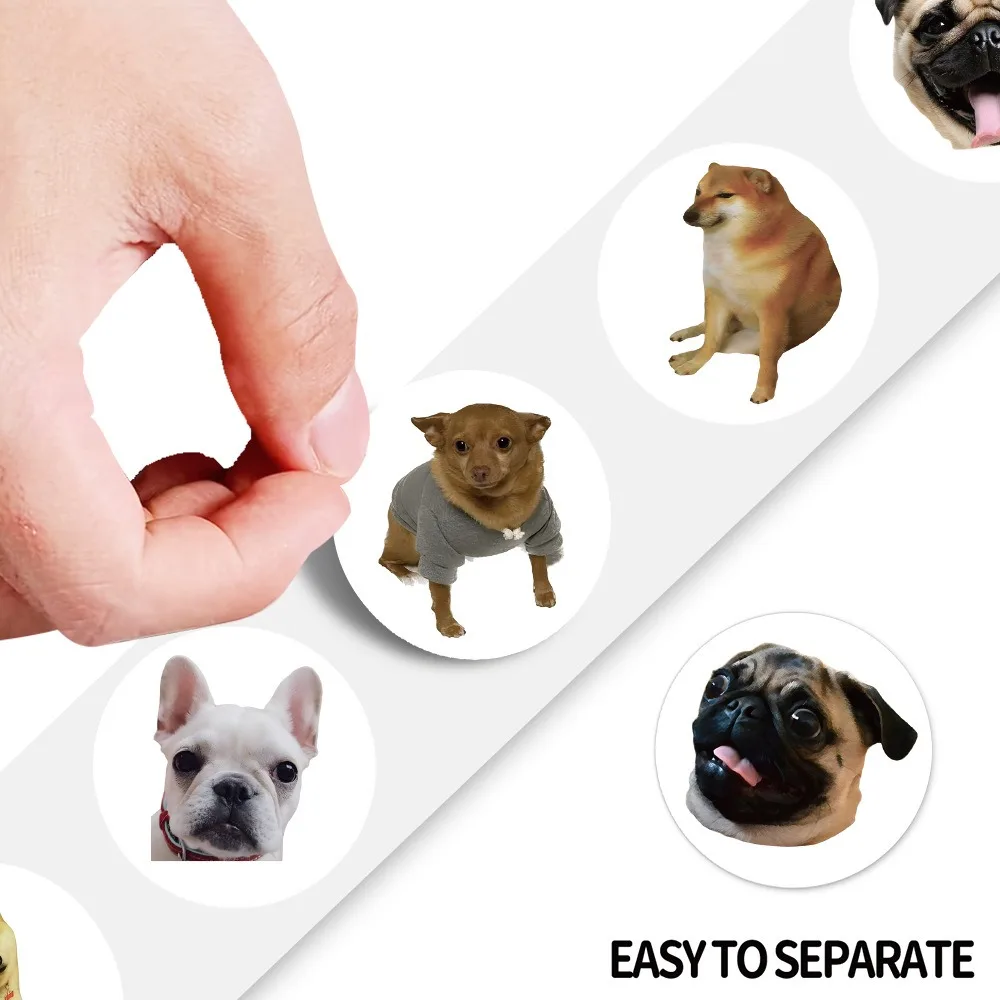 200-stickers-roll-Self-adhesive-Creative-Stickers-Cartoon-Cute ...