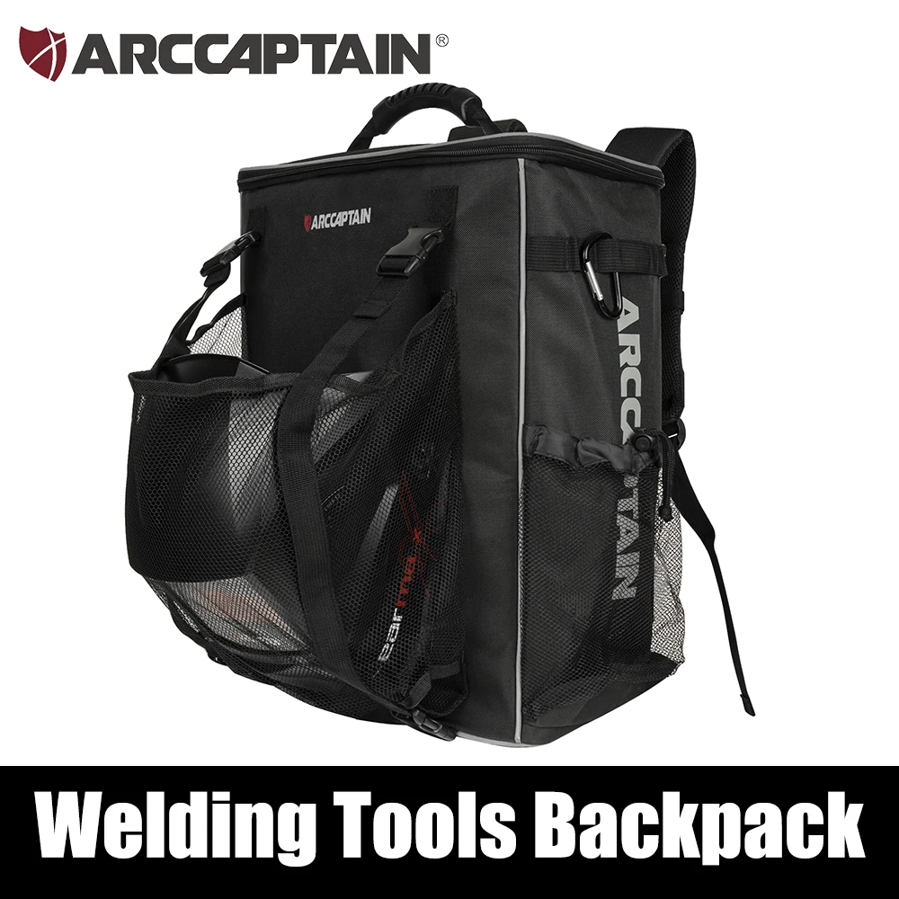 ARCCAPTAIN-Welding-Tools-Backpack-Large-Capacity-Tactical-Welder-Helmet ...