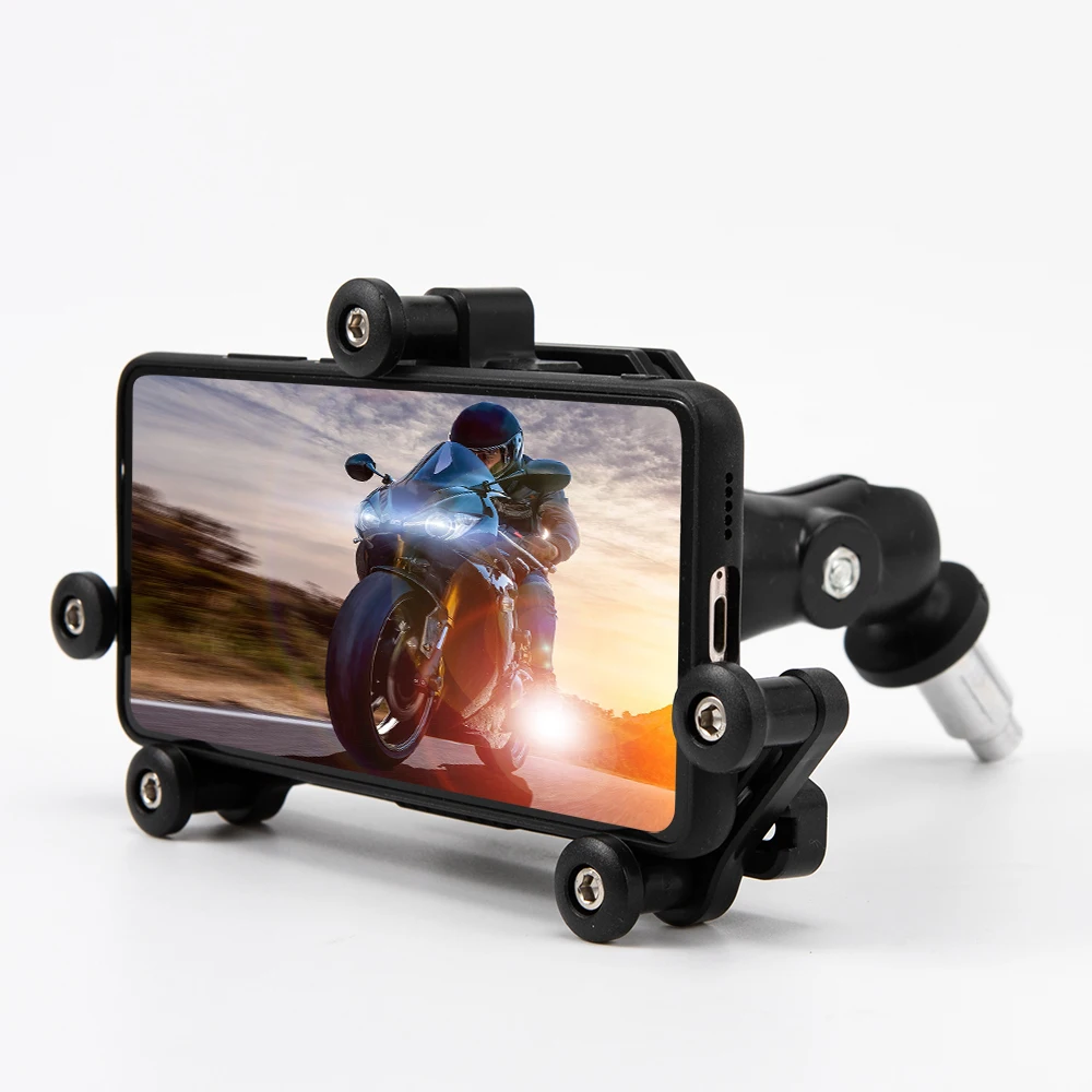 Phone-Holder-Motorcycle-Fork-Stem-Mount-GPS-Navigation-Bracket-for ...