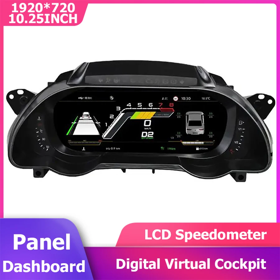 10-25-Inch-Speedometer-For-Audi-A5-S5-2008-2016-LCD-CARPLAY-Digital ...