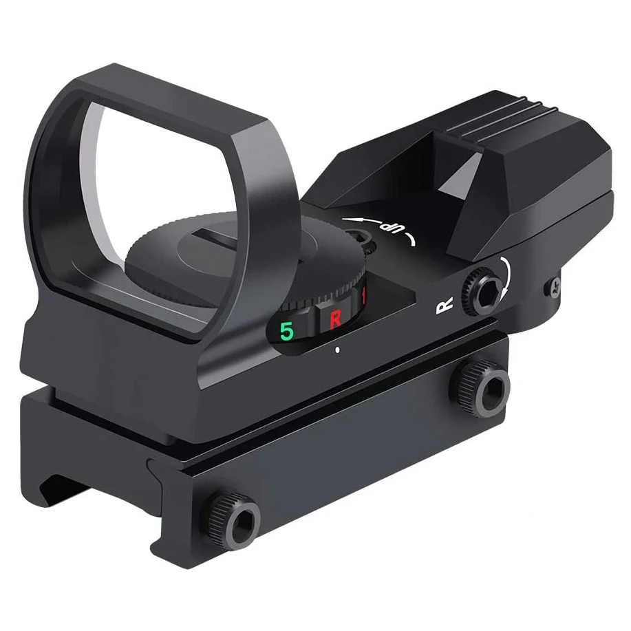 Tactical Riflescope Hunting Optics Red Green Projected Dot Sight Reflex ...