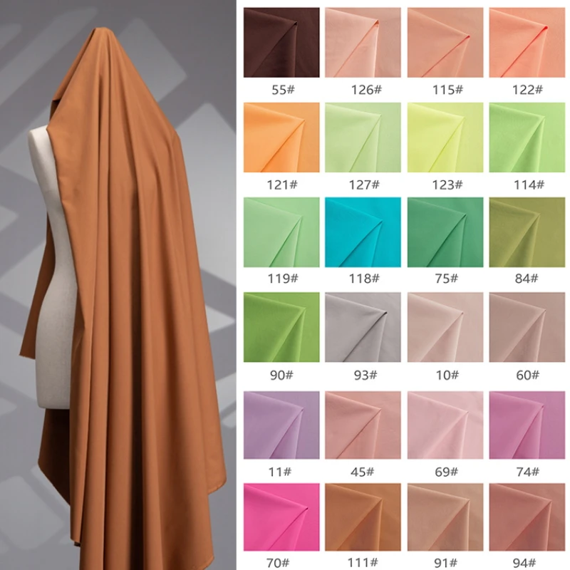 Solid-Colored-Pure-Polyester-Fabric-Coat-Windbreaker-Spring-Autumn ...