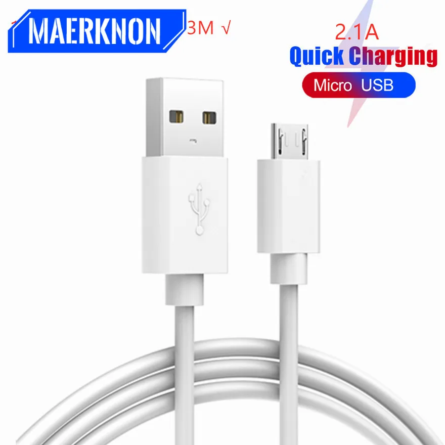 1M-1-5M-2M-3M-Micro-USB-Cable-Fast-Charging-Data-Sync-USB-Charger-Cable ...