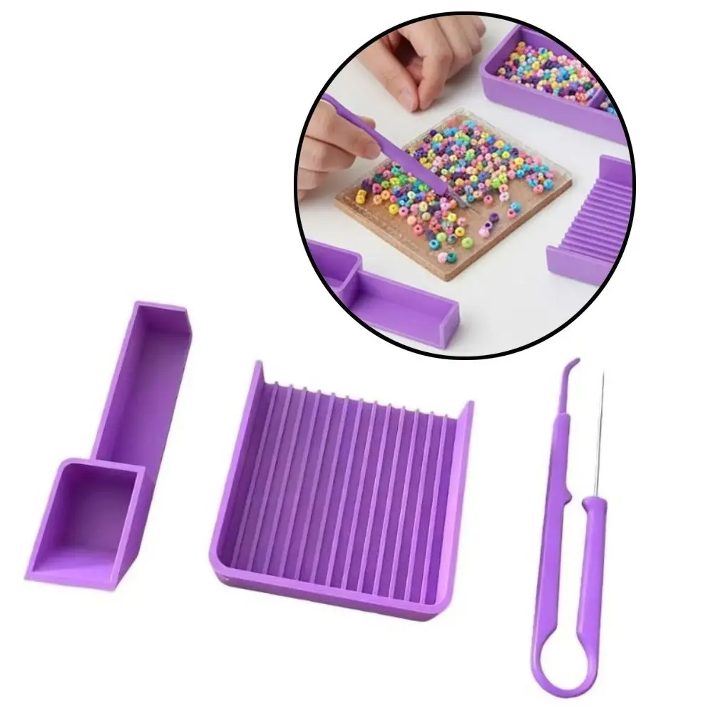 1/3PCS DIY Handmade Fuse Beads Kit 2.6mm Single-Needle Beads Handling ...