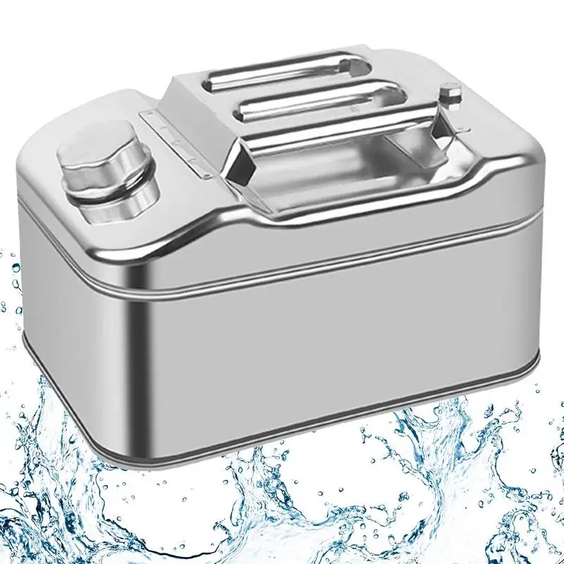 Gases Can Stainless Steel Metal Square Fuels Container For Auto ...