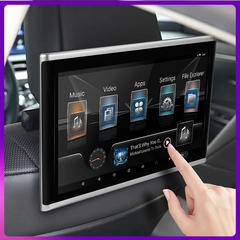 Car-Headrest-Video-Multimedia-Player-Bluetooth-Rear-Back-Seat-TV ...