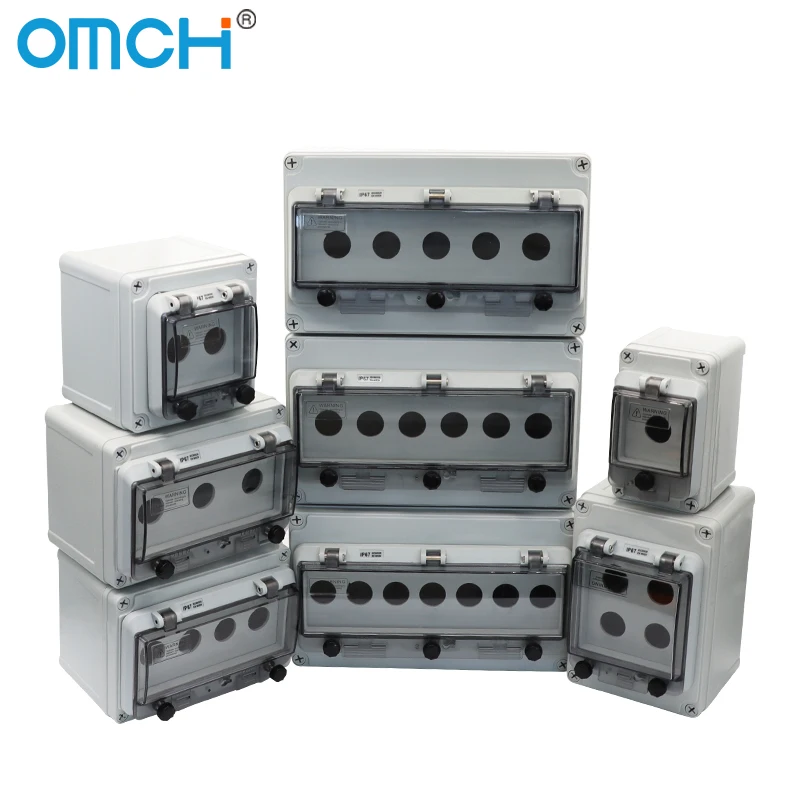 Emergency Stop Control Box Outdoor Button Switch Box With Protective ...