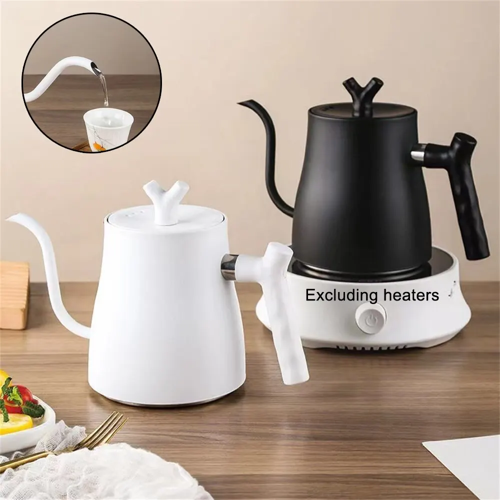Coffee-Pot-Milk-Frothing-Pitcher-Jug-Gooseneck-Kettle-Spout-Stainless ...