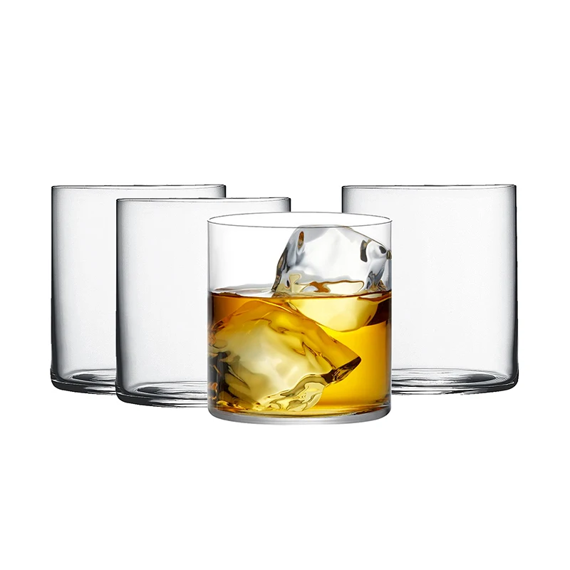 4PCS Ultra Thin Whiskey Glasses, Excellent For Cocktail Bourbon Rocks ...