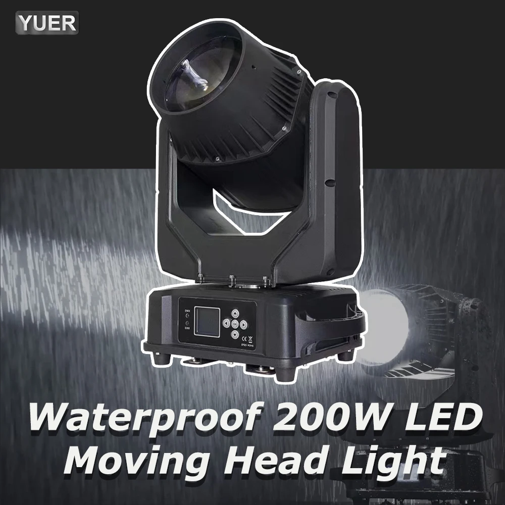 YUER-NEW-IP66-Waterproof-Beam-200W-LED-Moving-Head-Light-with-8-16 ...